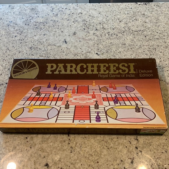 Selchow & Righter | Games | Parcheesi 982 Deluxe Edition Royal Game Of ...